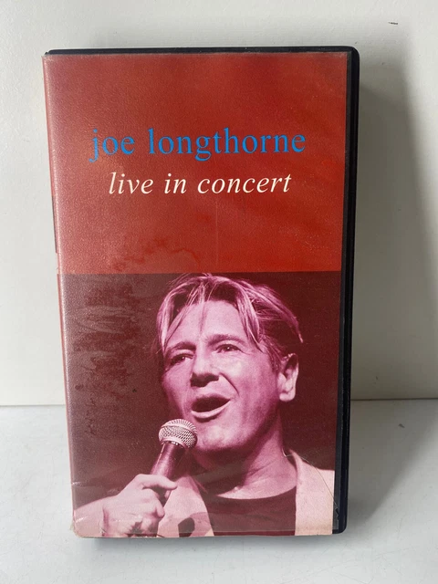 JOE LONGTHORNE LIVE In Concert VHS Video Cassette Tape £9.49 - PicClick UK
