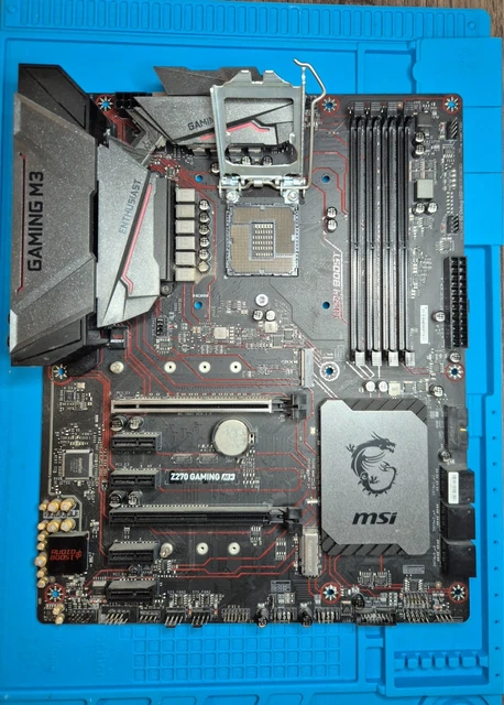 MSI Z270 GAMING M3 ATX Motherboard LGA1151 DDR4 + I/O Shield + free CPU ...