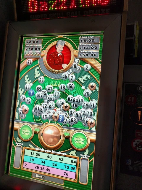 SKILL BALL BINGO deluxe machine £850.00 - PicClick UK