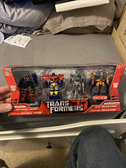 TRANSFORMERS MOVIE & Optimus Prime Megatron Target Exclusive New And ...