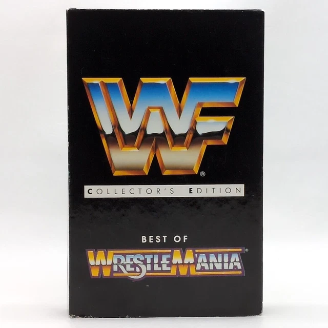 WWF COLLECTOR'S EDITION Best of Wrestlemania VHS In original box £19.57 ...