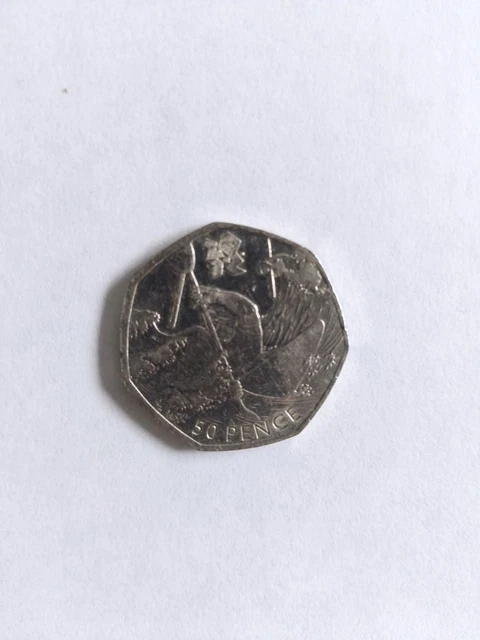 OLYMPIC GAMES Canoeing 50p Coin £0.80 - PicClick UK