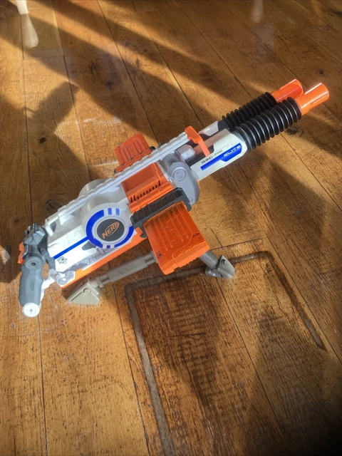 NERF N-STRIKE ELITE Rhino Fire Blaster And Tripod - Working £12.50 ...