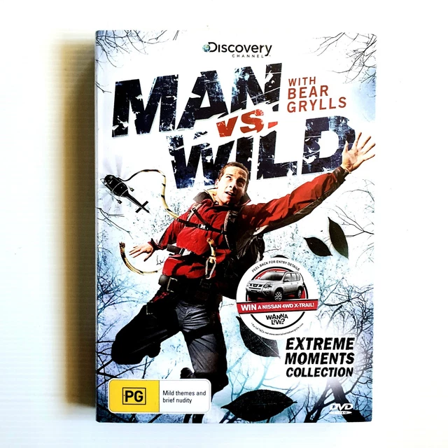 MAN VS WILD | Extreme Moments Collection DVD Documentary, Bear Grylls ...