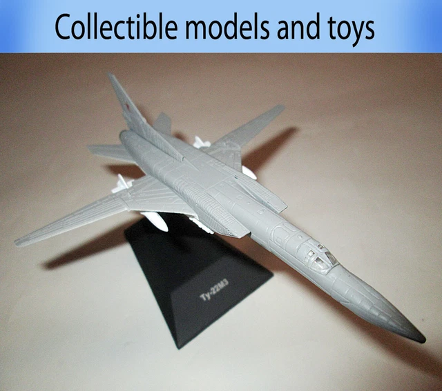 TUPOLEV TU-22M3 MODEL airplane, Deagostini (cast) legendary aircraft of ...