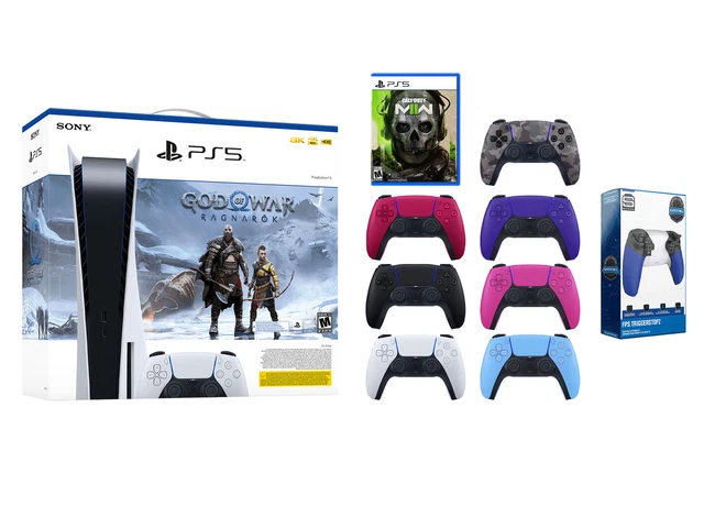 SONY PS5 DISC God of War Ragnarök Bundle w/ Call of Duty: Modern ...