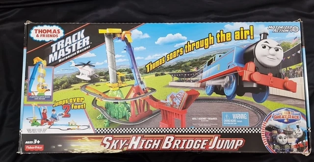 FISHER PRICE THOMAS & Friends Trackmaster Sky-High Bridge Jump Train ...