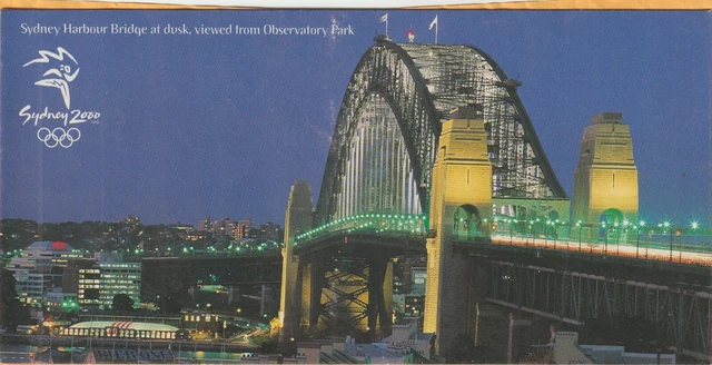 HARBOUR BRIDGE SYDNEY 2000 Olympic Games 219Mm X 88Mm The Ink Group ...