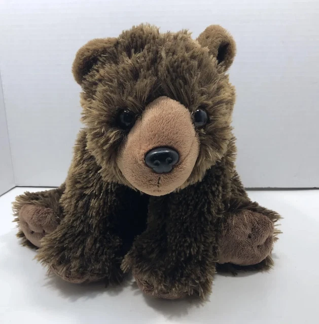 WILD REPUBLIC GRIZZLY Bear Plush Stuffed Animal 10 Inches Soft ...