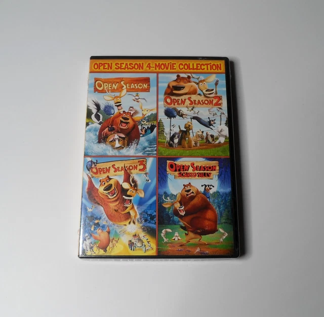 OPEN SEASON 4 Movie Collection DVD *NEW* 1 2 3 Scared Silly £8.99 ...