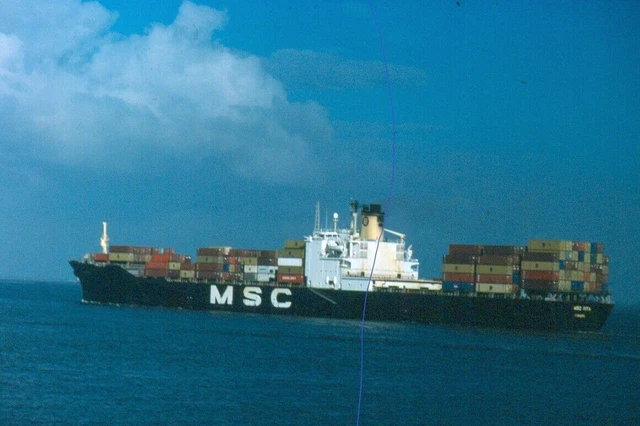 ORIGINAL SCHIFF FARBRUTSCHE ""Feuerstein"" Grosstransportschiff ...