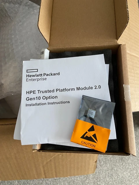HPE TPM TRUSTED Platform Module 2.0 Gen10 Kit £21.51 - PicClick UK