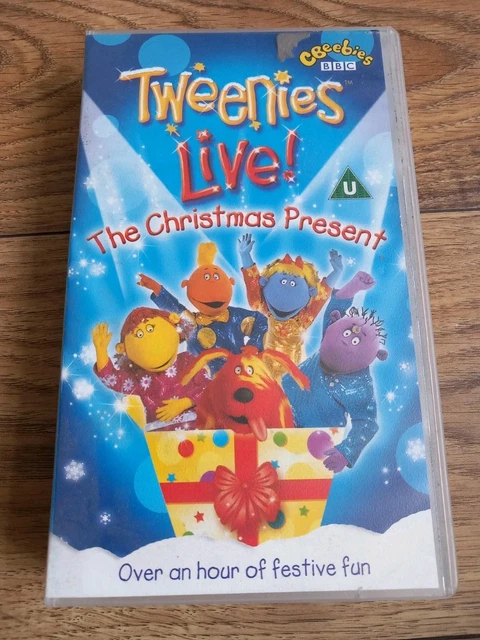 TWEENIES LIVE! THE Christmas Present VHS Video Tape TESTED £4.35 ...