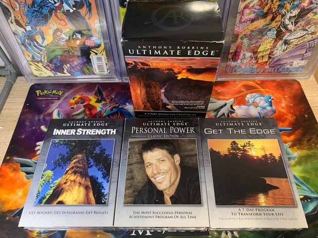 ANTHONY TONY ROBBINS Ultimate Edge 3 Part DVD Box Set Self Help ...