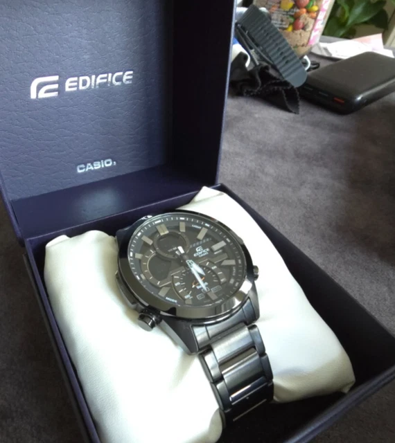 CASIO EDIFICE BLUETOOTH, Chronograph ECB-30DC-1AEF Watch - Excellent Condition £89.12 - PicClick UK