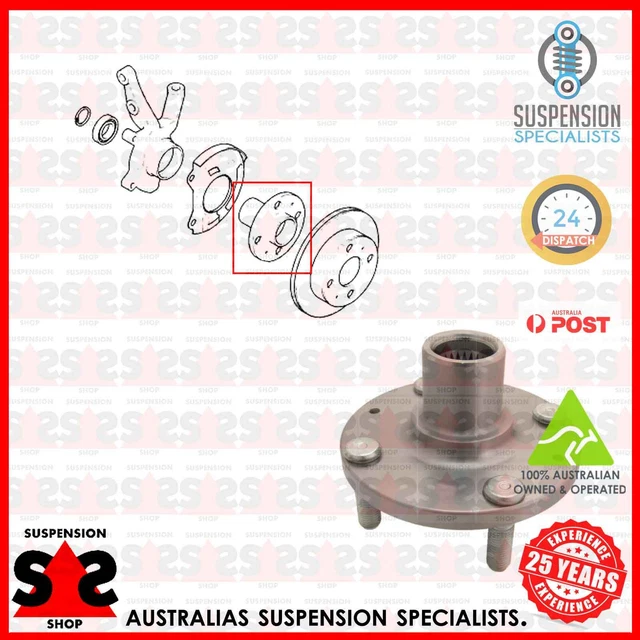FRONT AXLE WHEEL Hub Suit HYUNDAI Accent Iv Saloon (Rb) 1.6 ACCENT IV Saloon EUR 51,58 - PicClick FR