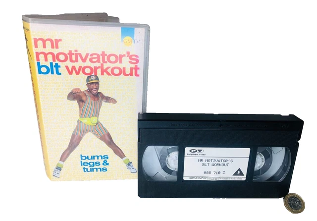 VHS VIDEO MR Motivator Fitness NO MOULD Vintage ra £10.66 - PicClick UK