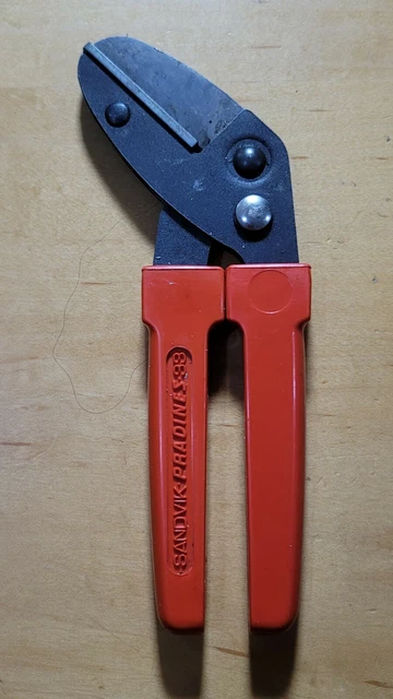 VINTAGE SANDVIK PADINES 33 Angled Cutters with flat Anvil DIY Workshop ...