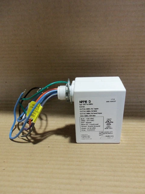 ACUITY CONTROLS NLIGHT Npp16D Power/Relay Pack Occupancy Controlled ...