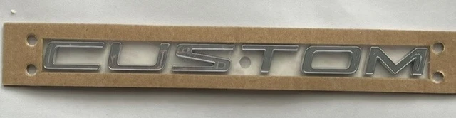 GENUINE NEW FORD TRANSIT TOURNEO CUSTOM REAR DOOR BADGE Emblem 2013 ...