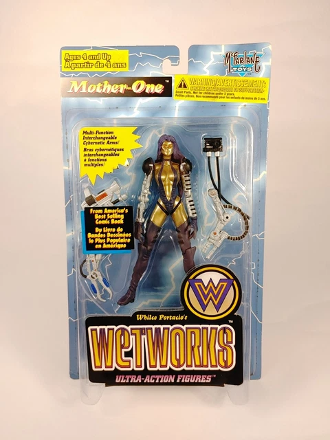 MOTHER-ONE &WETWORKS ULTRA-ACTION Figures" w/ accessories by McFarlane ...