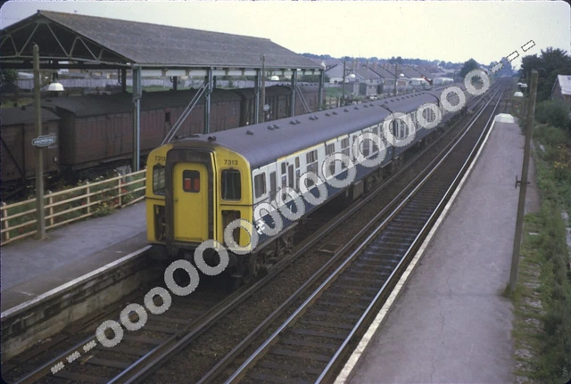 35MM ORIGINAL KODACHROME COLOUR SLIDE OF CLASS 421 EMU AT ANGMERING IN ...