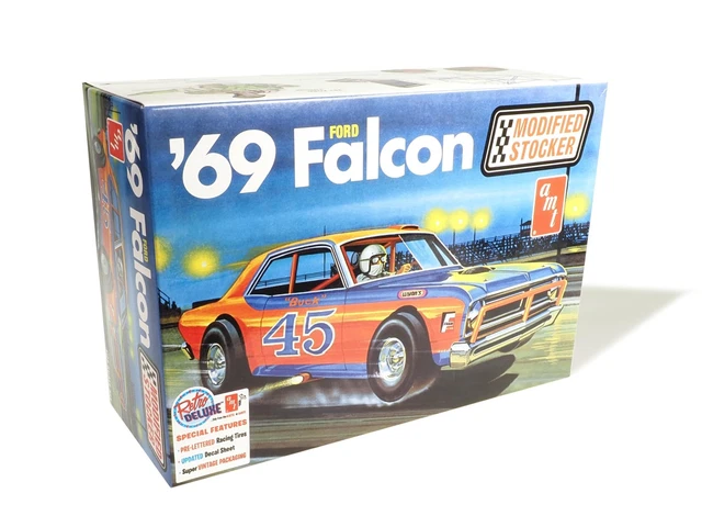 AMT 1/25 1969 Ford Falcon Modified Stock Car Plastikmodell AMT1446 ...