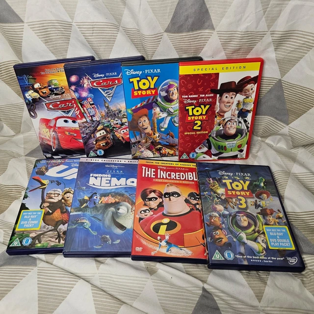 DISNEY PIXAR DVD Bundle x 8 Kids Movies £8.95 - PicClick UK