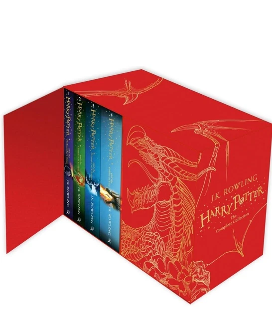 HARRY POTTER BOX Set The Complete Collection Children’s Hardback £110. ...