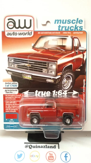 AUTO WORLD MUSCLE Trucks 1986 Chevrolet Silverado Step Side 4x4 (NG47 ...