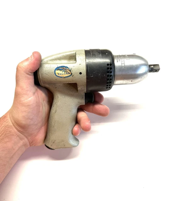 VINTAGE ROCKWELL 3/8” Drive Impact Wrench Aircraft Tool $38.96 ...