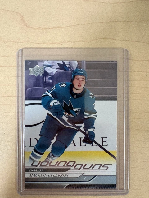 MACKLIN CELEBRINI - 2024-25 Upper Deck Series 2 Young Guns #451 ...