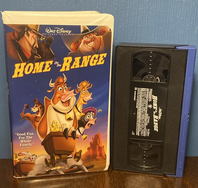 HOME ON THE Range VHS Tape - 2004 Late Release Disney Clamshell ...