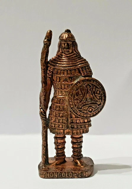 METALFIGUREN SOLDATINI KINDER Mongoli Mongolo 2 RP 1482 patent rame EUR ...