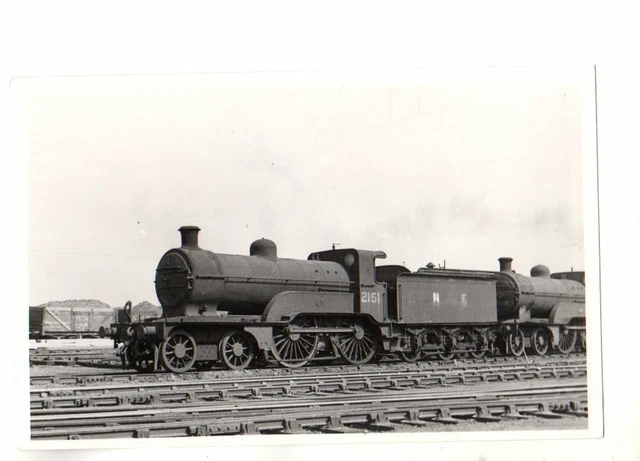 RAIL PHOTO LNER GNR 440 D2 2151 Colwick shed Nottinghamshire nottingham ...
