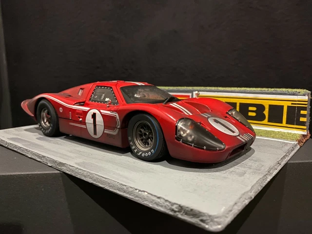 CODEX FINISH LINE FORD GT40 MK4 1967 #1 WINNER SHELBY EUR 109,00 ...