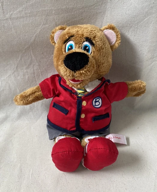 BUTLIN'S BILLY BEAR Teddy Red Coat Outfit Plush Stuffed Soft Toy 9 ...