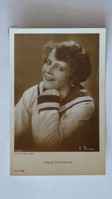 MADY CHRISTIANS- ORIGINAL vintage old POSTCARD pre-1940 #M989 EUR 7,56 ...