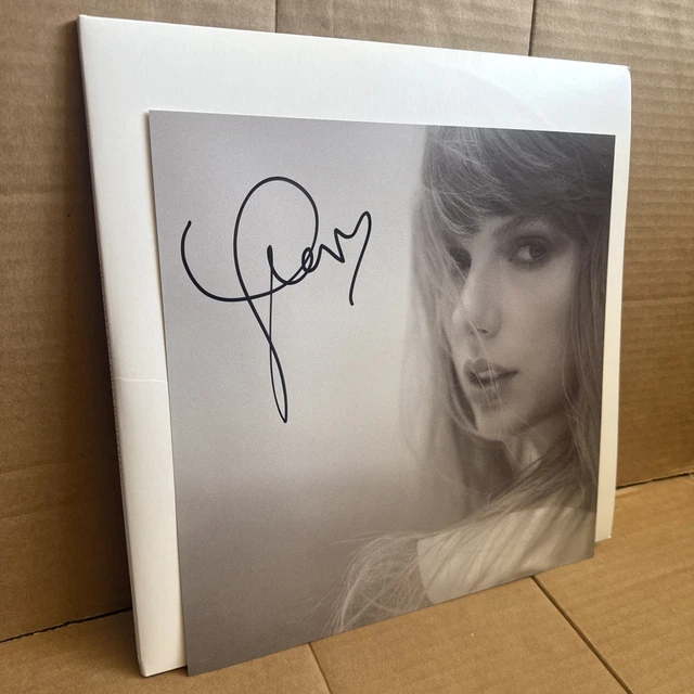 TAYLOR SWIFT THE Tortured Poets Department Vinyl Signed Heart The ...