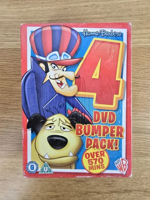 HANNA BARBERA 4 DVD Bumper Pack Boxset £14.00 - PicClick UK
