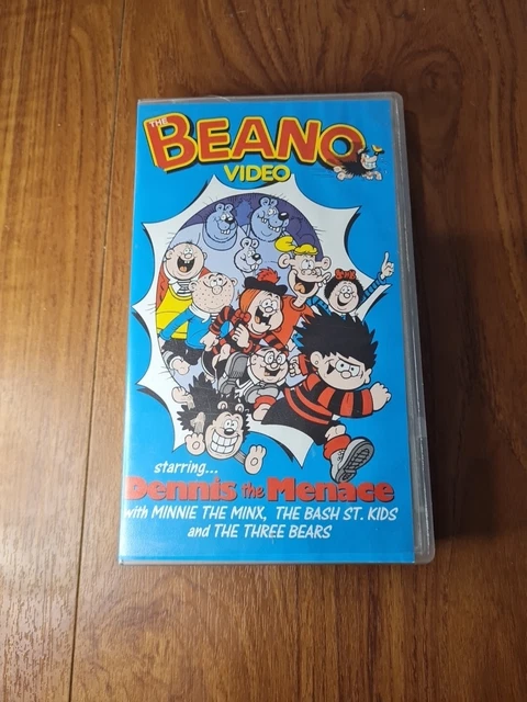 THE BEANO VIDEO Starring Dennis The Menace Cartoon Video VHS Video Tape ...
