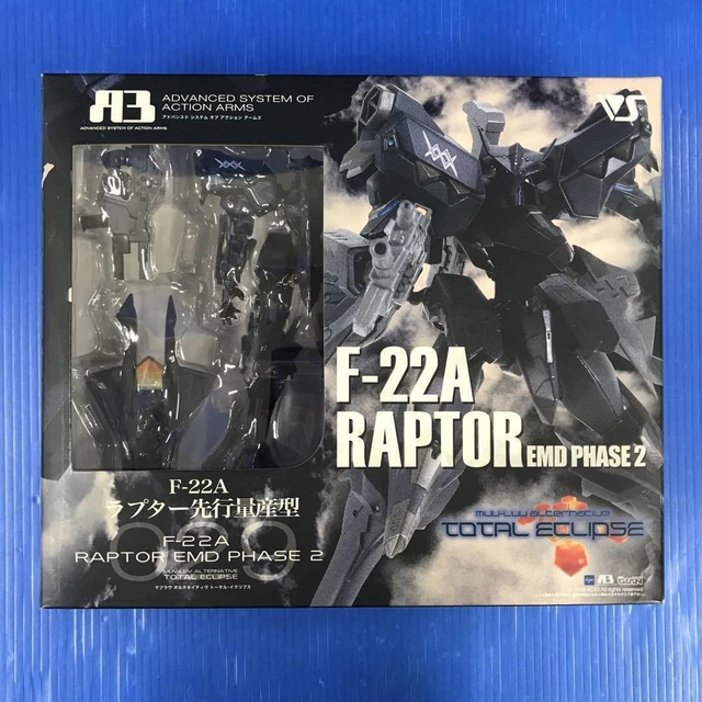 FIGURINE MUV-LUV F-22A Raptor EMD PHASE 2 Éclipse totale alternative ...