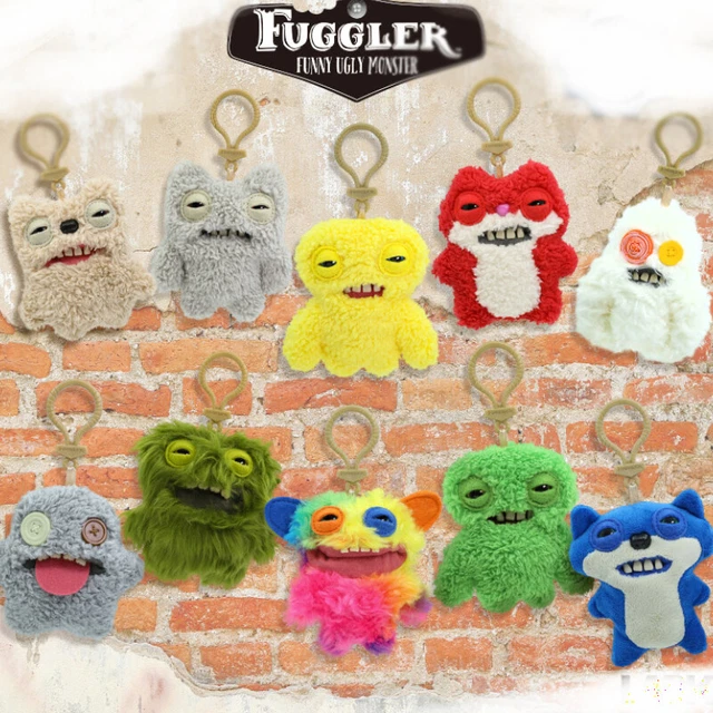 FUGGLER TOOTH MONSTER Plush Toy Doll Keychain Ugly Adorable Creature ...