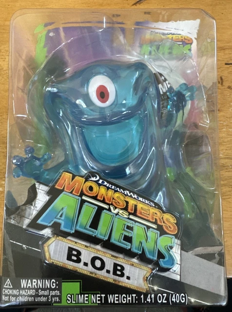 MONSTERS VS ALIENS Bob The Blob B.O.B. Figurine & Slime DreamWorks Rare ...