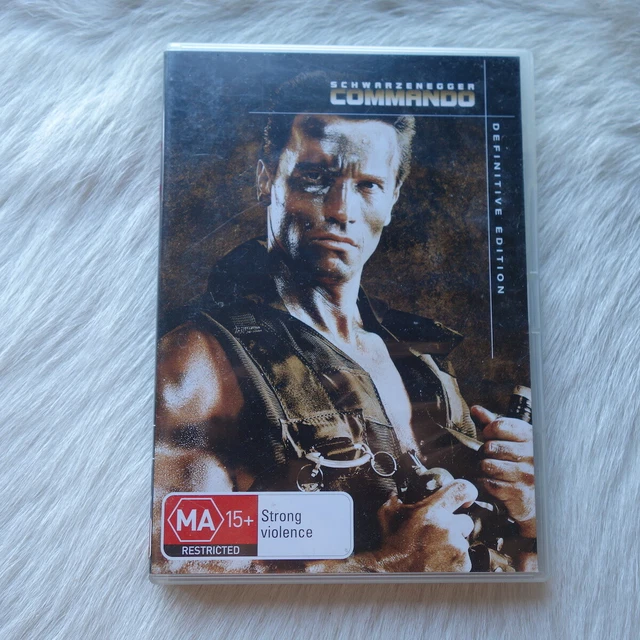 COMMANDO SCHWARZENEGGER DEFINITIVE Edition COMMANDO Movie COMMANDO DVD ...