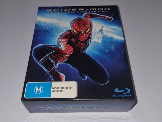 ORIGINAL SPIDER-MAN MOVIE Trilogy Box Set - Blu-ray Region A B & C (All ...