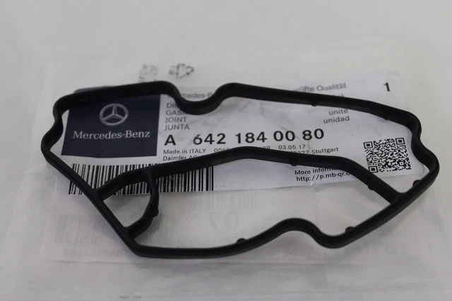 GENUINE MERCEDES-BENZ OM642 Oil Filter Housing Gasket A6421840080 NEW ...