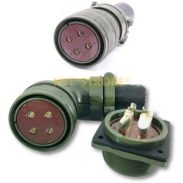 MS3108B AVIATION PLUG 32-17S For VW3M5141 Servo Encoder Power Cable ...