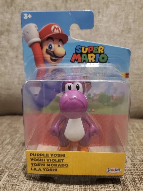 PURPLE YOSHI 2.5 Inches Jakks Figure Super Mario £8.00 - PicClick UK