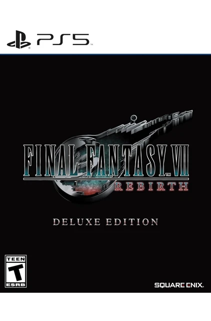 FINAL FANTASY VII 7 Rebirth Deluxe Edition PlayStation 5 PS5 ...